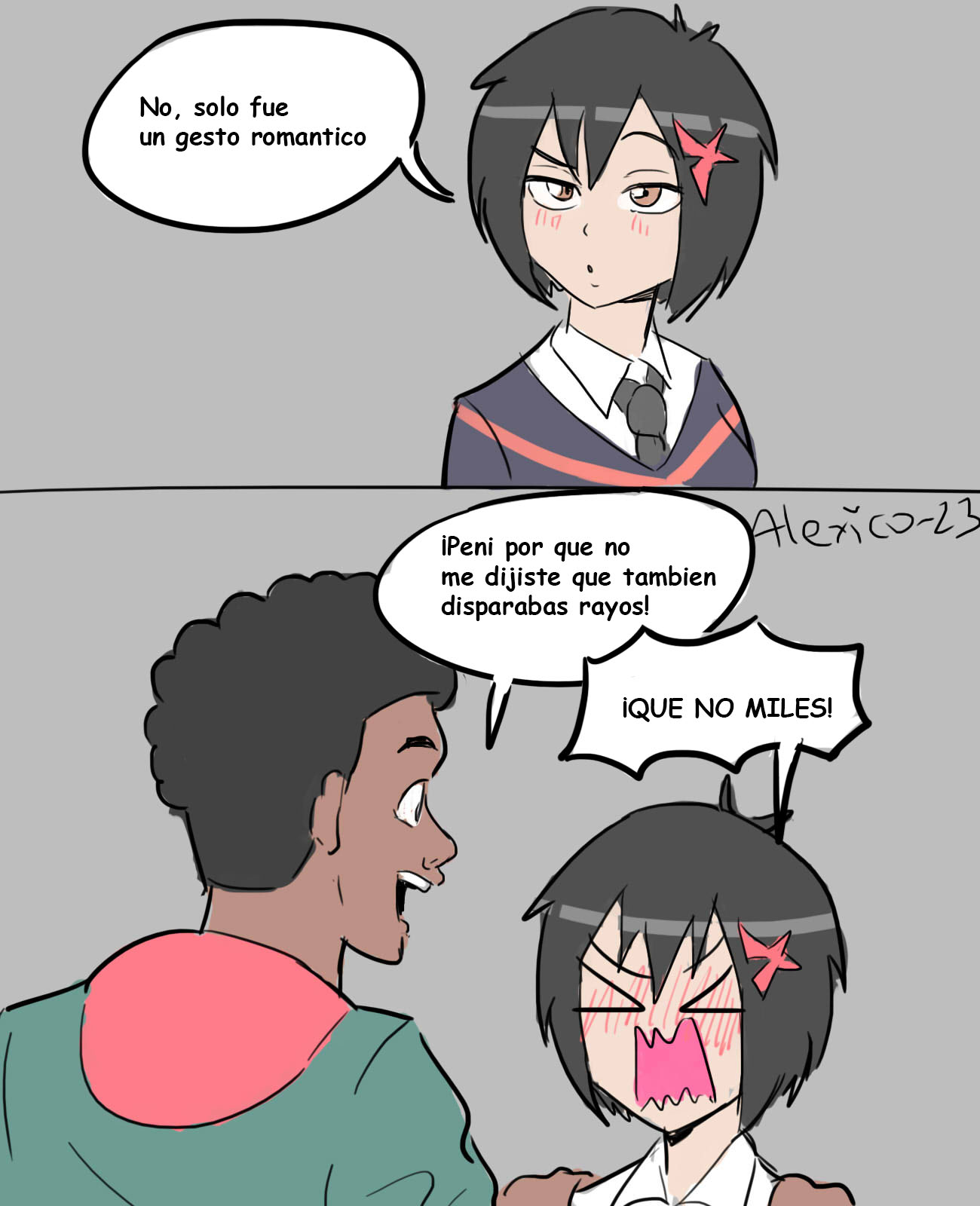 Peni Parker And Miles Morales Marvel And 3 More Drawn By