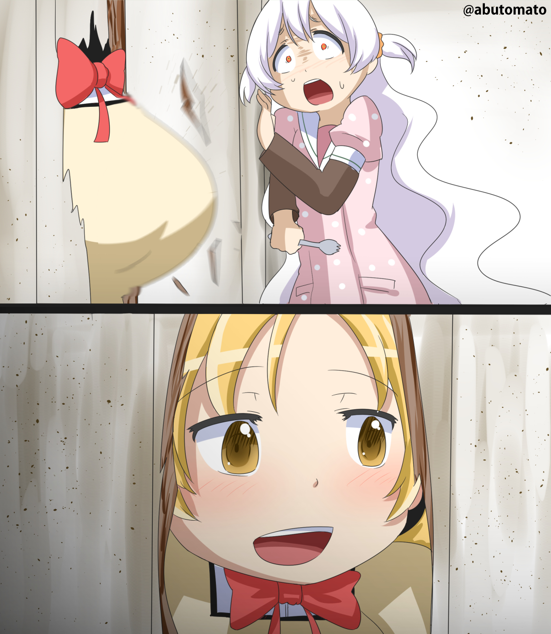 Tomoe Mami And Momoe Nagisa Mahou Shoujo Madoka Magica And 2 More