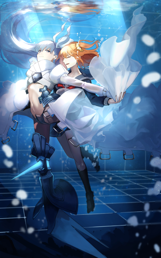 Fujimaru Ritsuka Meltryllis And Meltryllis Fate And 3 More Drawn By
