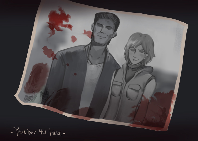 Heather Mason And Harry Mason Silent Hill And 2 More Drawn By Xddmlgb