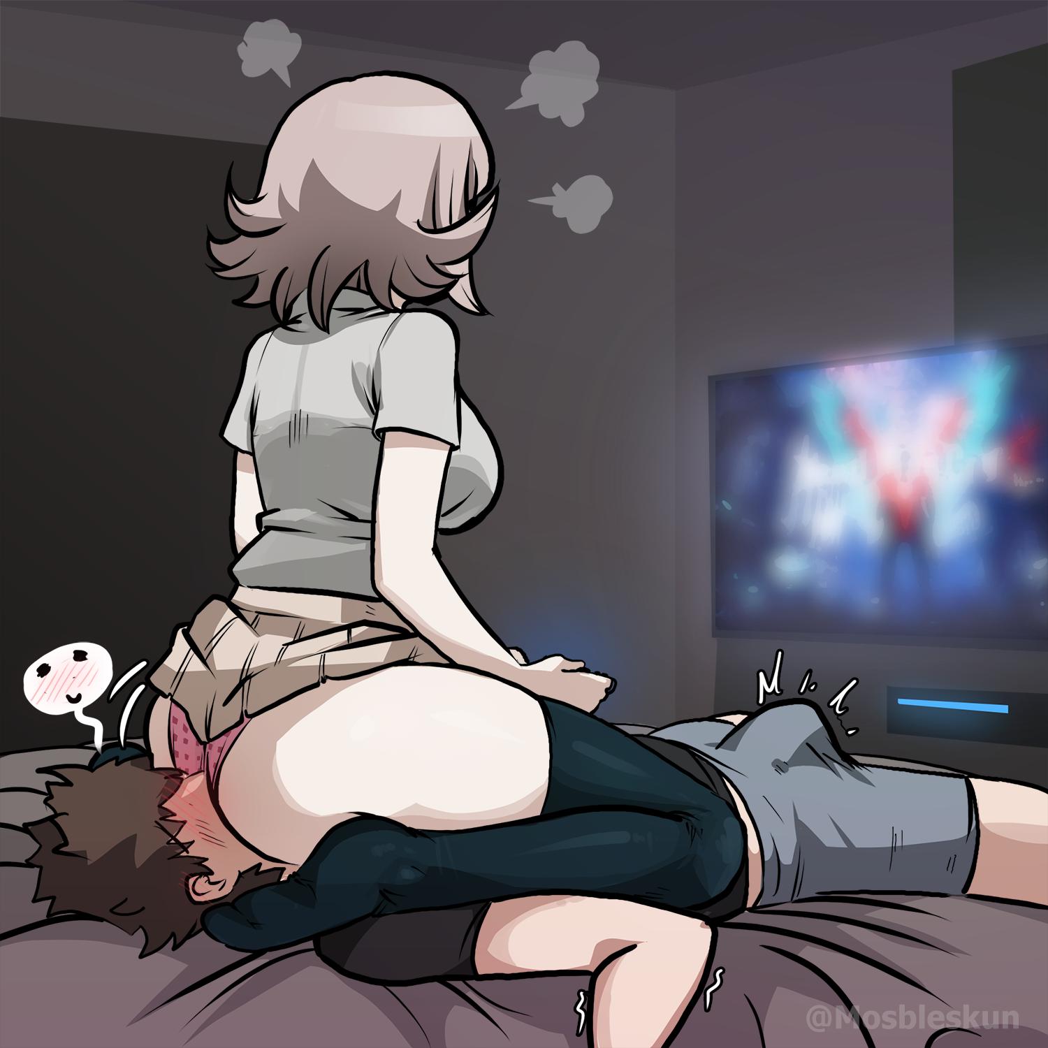 Nanami Chiaki And Hinata Hajime Danganronpa And 3 More Drawn By