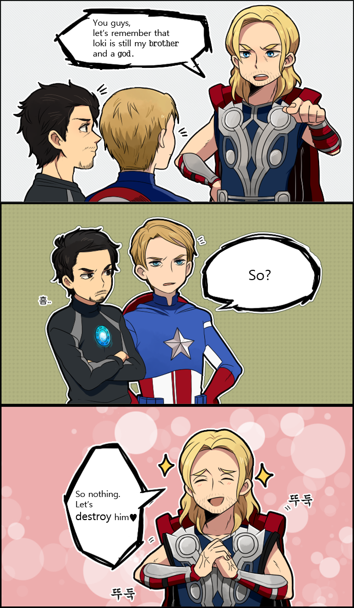Captain America Iron Man Steve Rogers Thor And Tony Stark Marvel And 1 More Drawn By Laphy