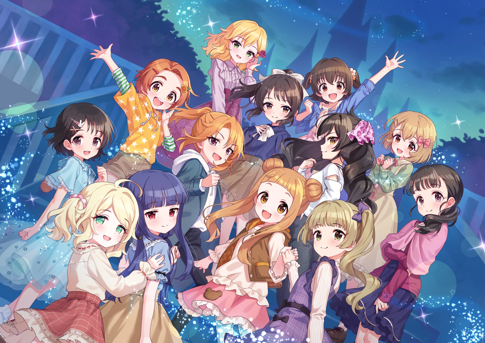 Tachibana Arisu Sakurai Momoka Akagi Miria Sasaki Chie Yuuki Haru