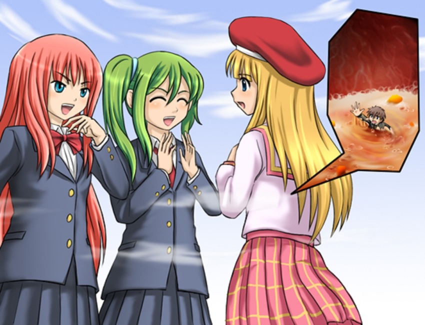 Ookiku Narue Erika And Vice Director Shukushou Gakuen Drawn By