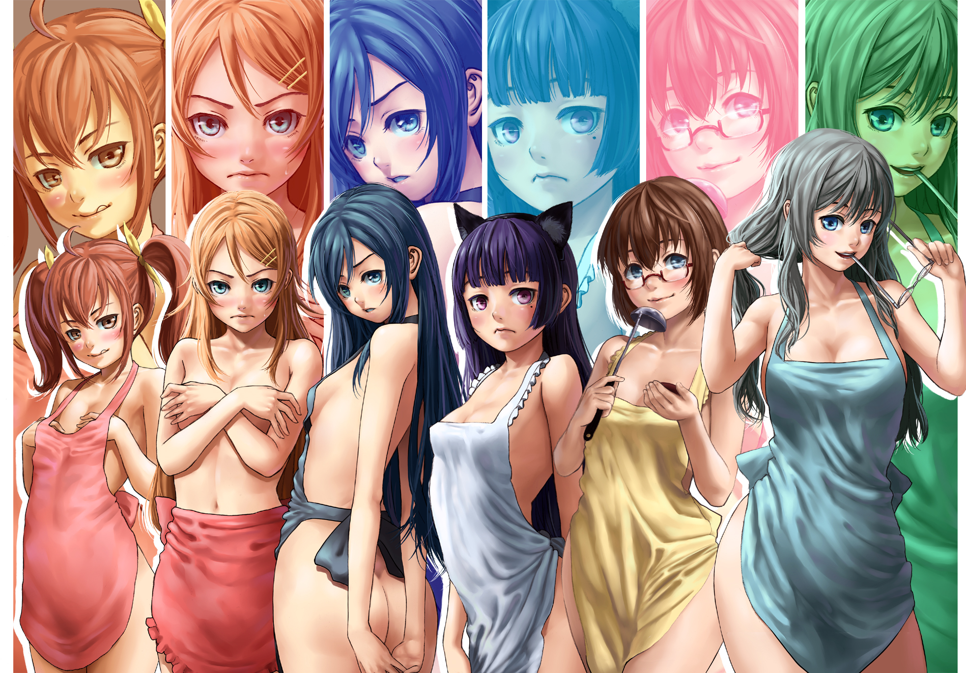 Gokou Ruri Kousaka Kirino Aragaki Ayase Tamura Manami Makishima