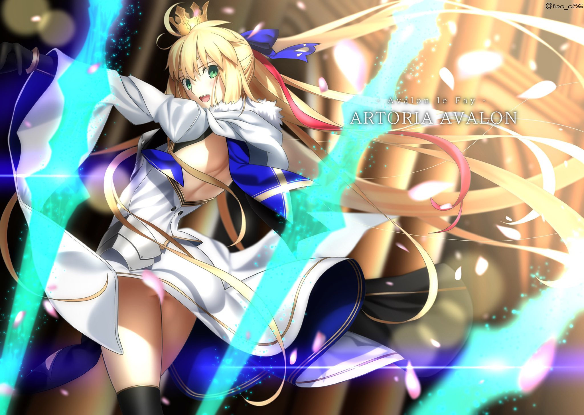 Artoria Pendragon Artoria Caster And Artoria Caster Fate And 1 More Drawn By Foo