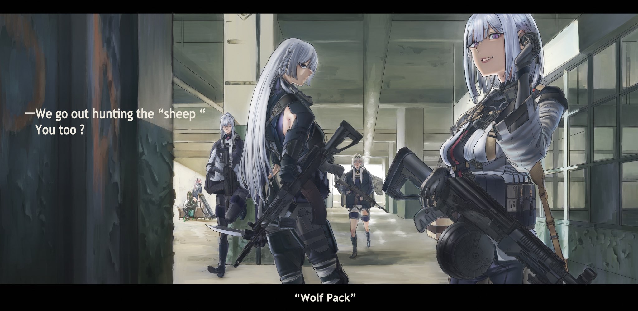 Ak 12 M4a1 An 94 St Ar 15 Rpk 16 And 3 More Girls Frontline