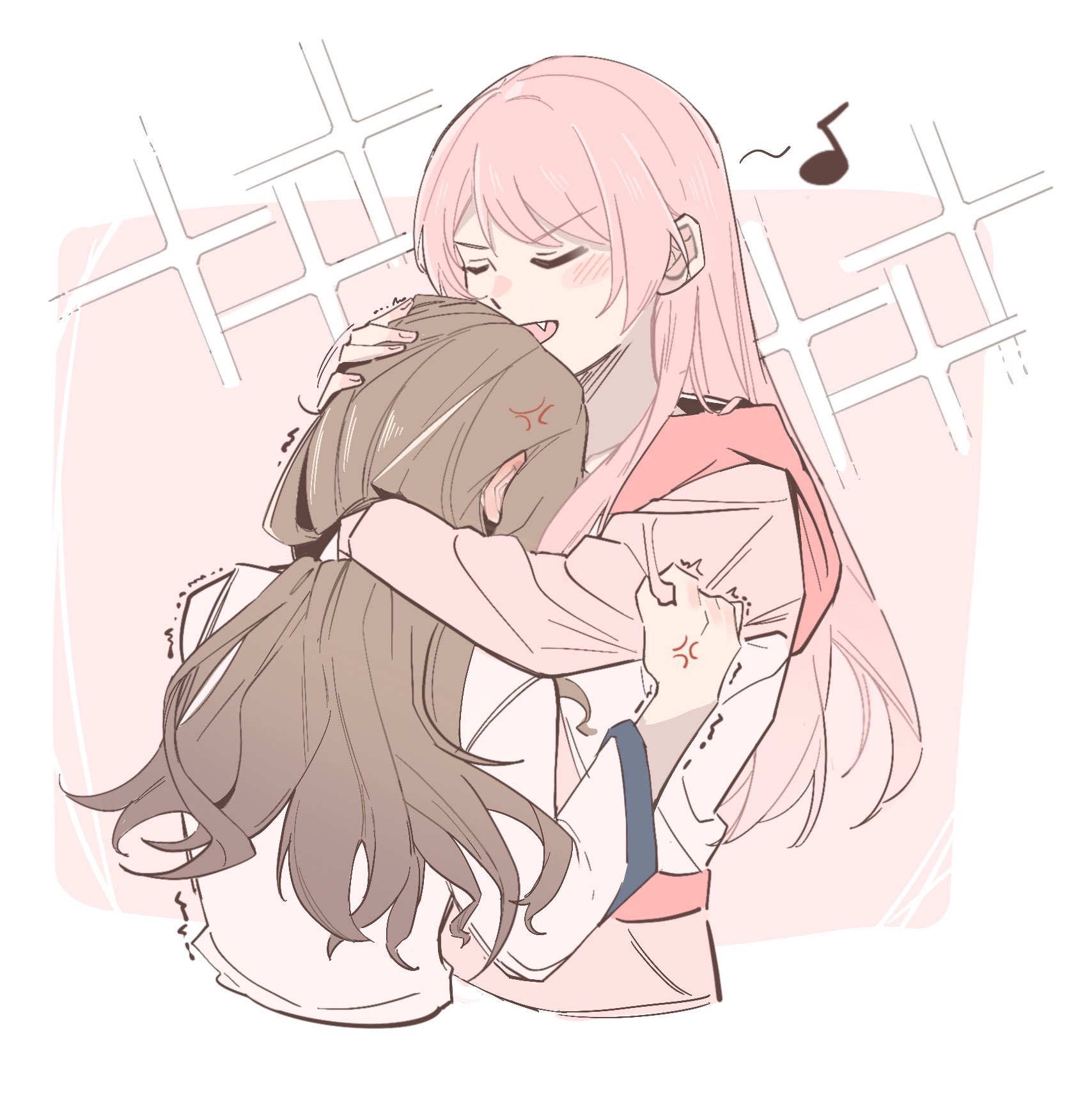 Chihaya Anon And Nagasaki Soyo Bang Dream And 1 More Drawn By Tin G
