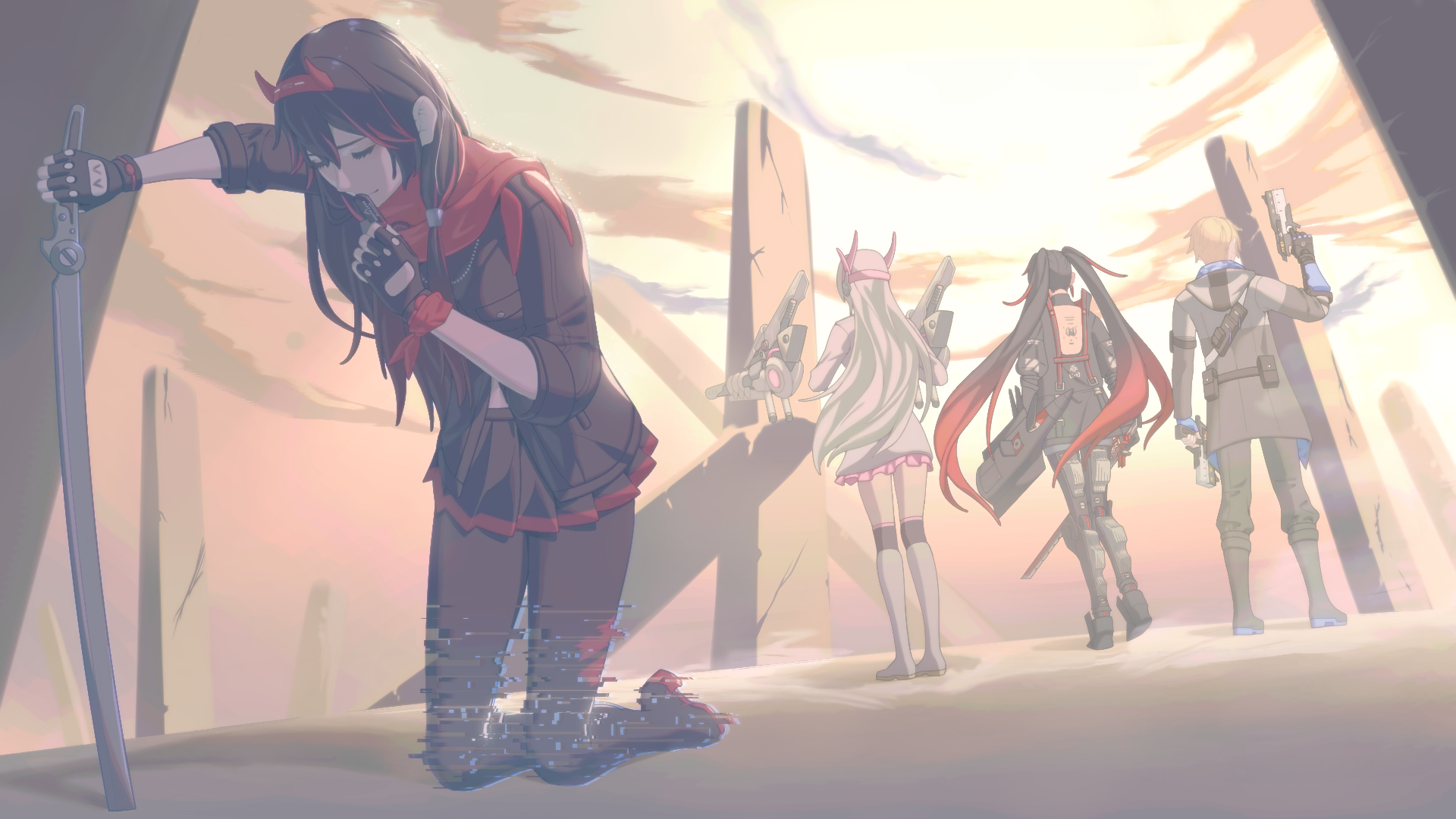 Lucia Liv Lucia Plume Lee Lucia Lotus And 2 More Punishing Gray Raven Drawn By