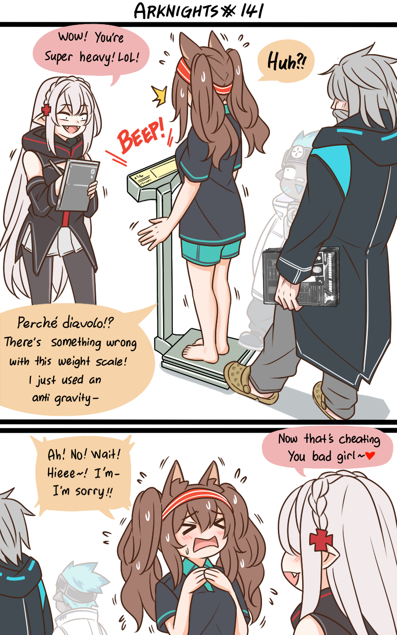 Doctor Angelina Male Doctor Warfarin Old Man And 1 More Arknights