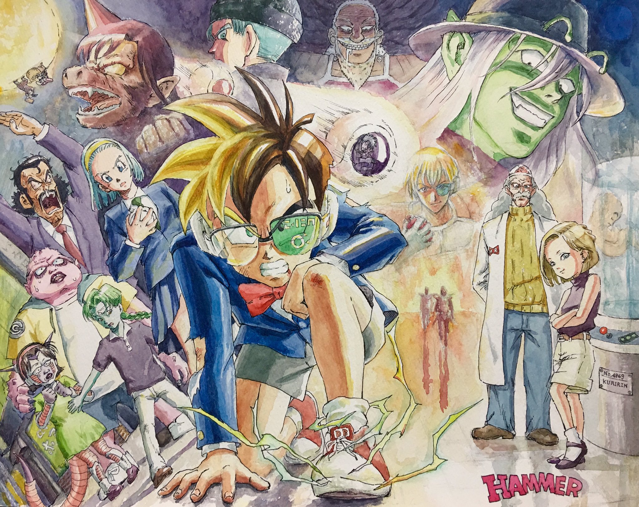 Android 18 Bulma Son Gohan Trunks Itou Kaiji And 25 More Dragon