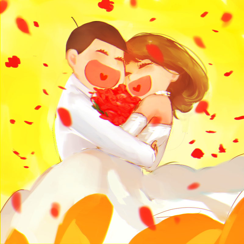 Matsuno Jyushimatsu And Jyushimatsus Girlfriend Osomatsu And 1 More