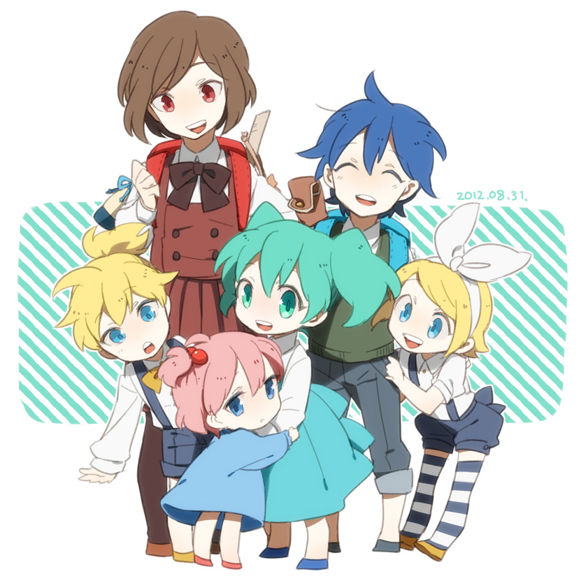Hatsune Miku Kagamine Rin Kagamine Len Megurine Luka Kaito And 1