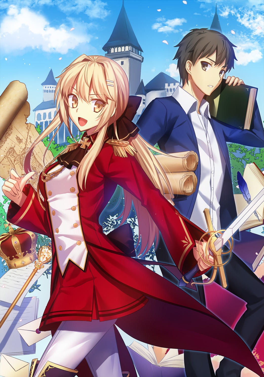 Liscia Elfrieden And Souma Kazuya Genjitsu Shugi Yuusha No Oukoku