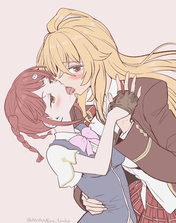 Shikishima Mirei And Tokonome Mamori Valkyrie Drive And 1 More Drawn