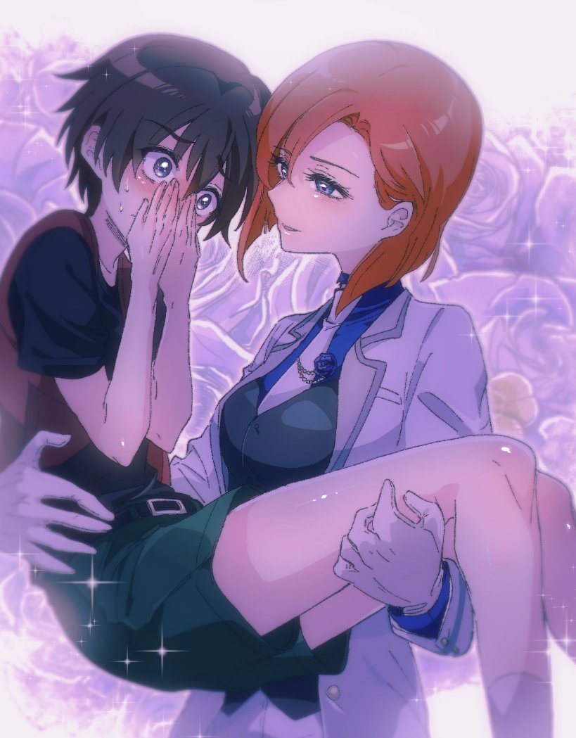 Ryuuguu Rena And Maebara Keiichi Higurashi No Naku Koro Ni And 1 More Drawn By Hinamikan