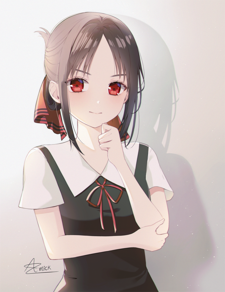 Shinomiya Kaguya Kaguya Sama Wa Kokurasetai ~tensai Tachi No Renai Zunousen~ Drawn By Amick