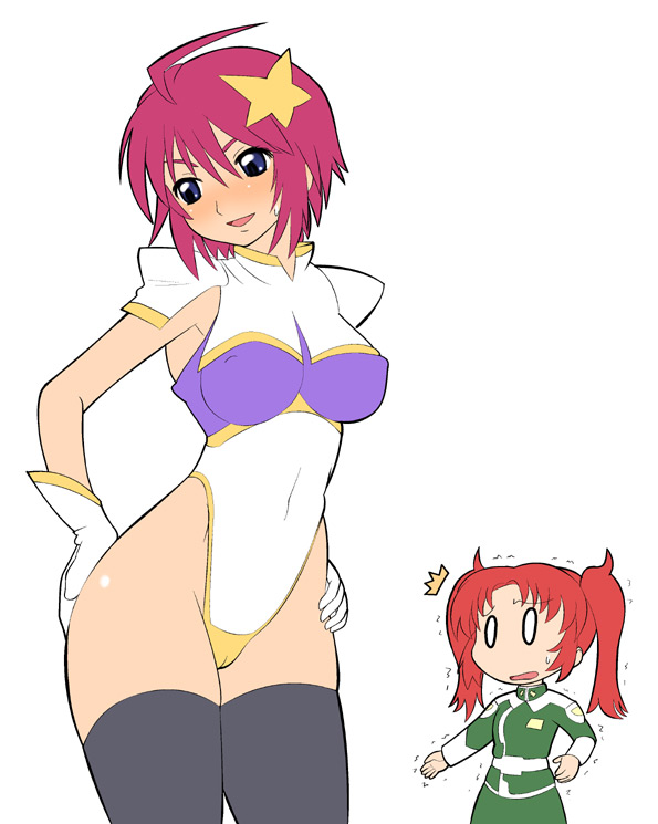 Meer Campbell Lunamaria Hawke And Meyrin Hawke Gundam And 2 More Drawn By Norakuronero