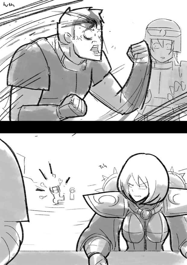 Adepta Sororitas And Astra Militarum Warhammer 40k Drawn By