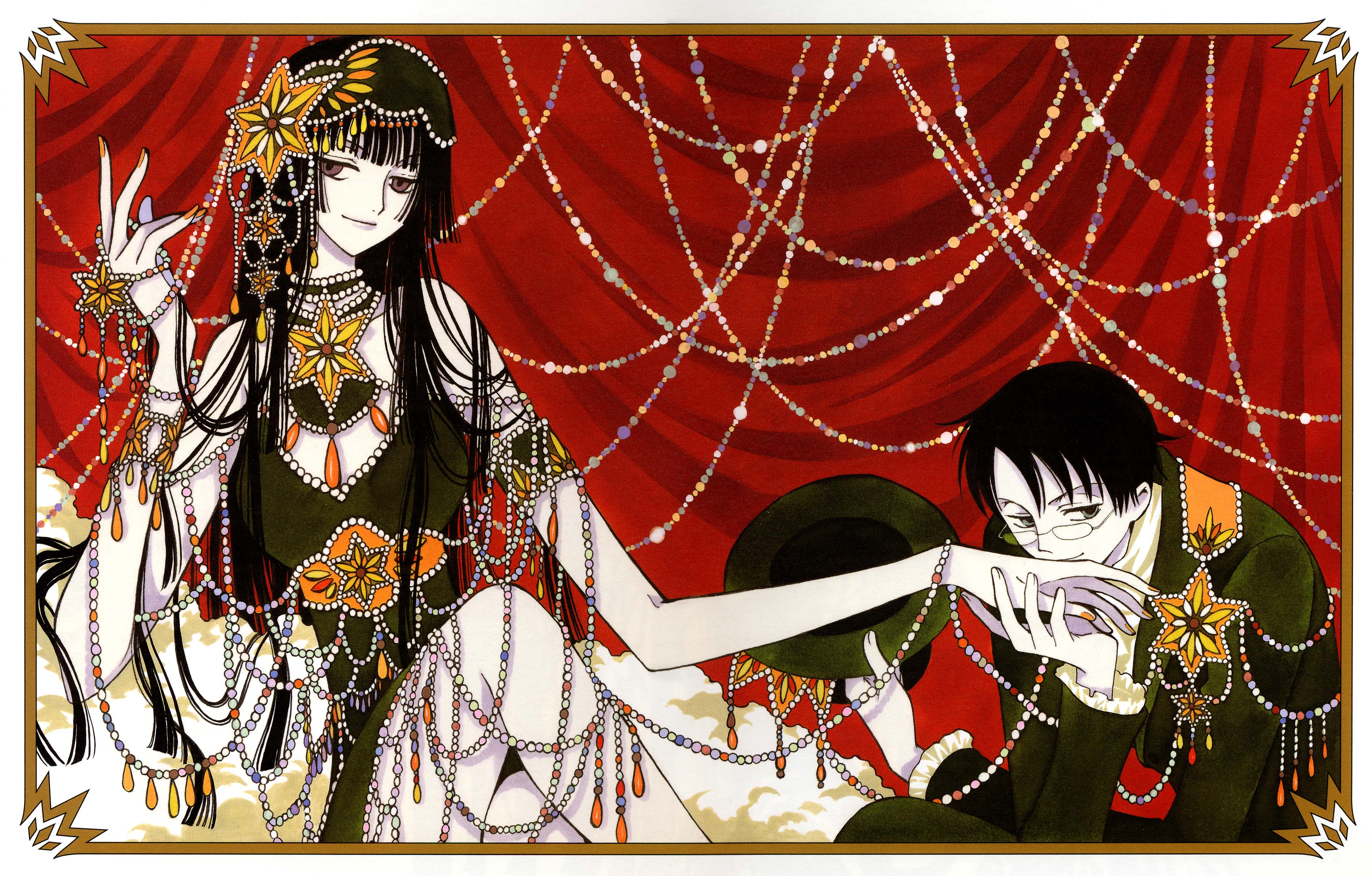 Ichihara Yuuko And Watanuki Kimihiro Xxxholic Drawn By Clamp Circle