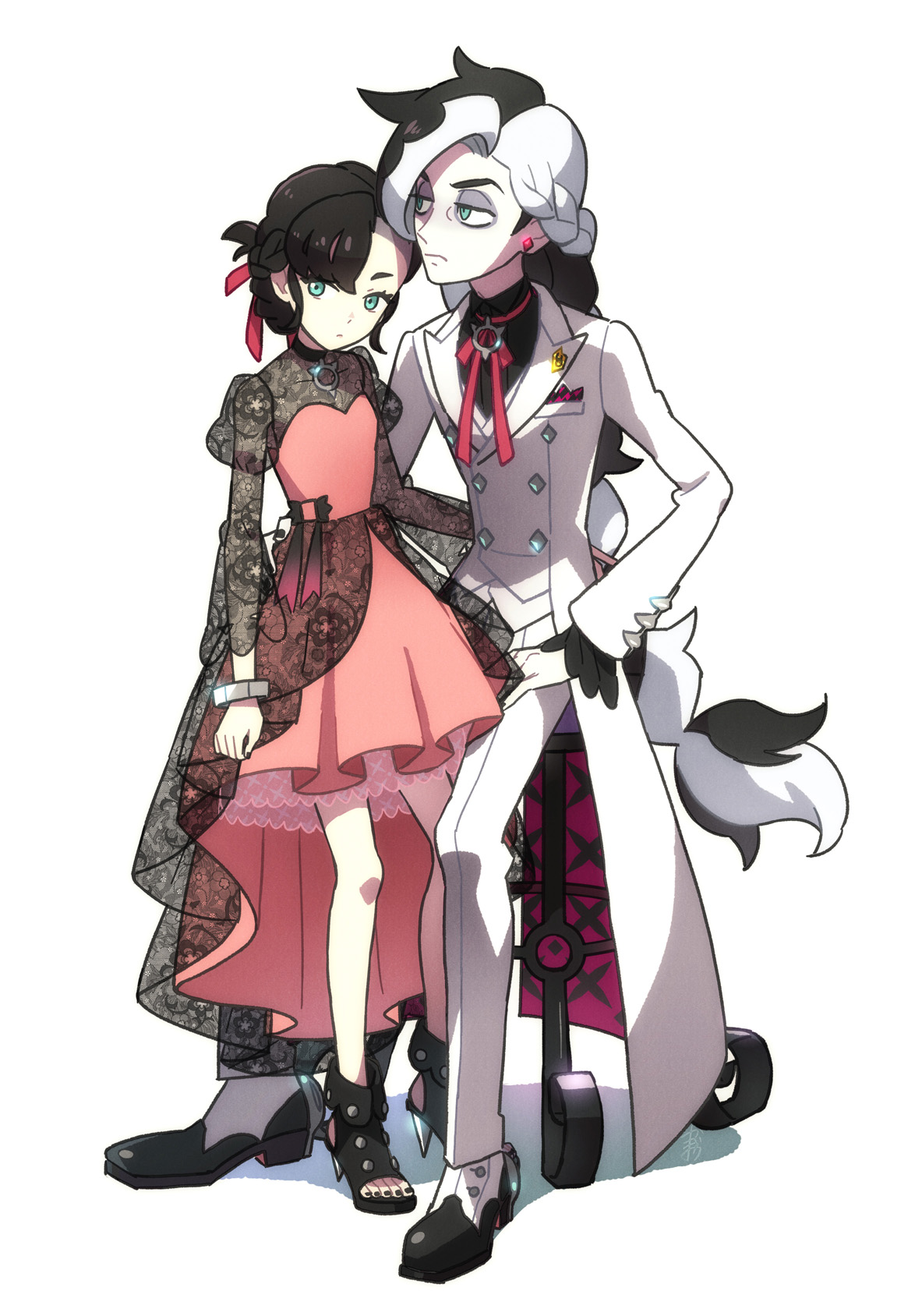 Marnie And Piers Pokemon And 2 More Drawn By Kagio Muinyakurumi
