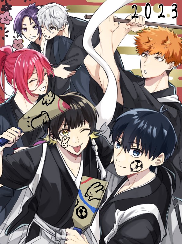 Isagi Yoichi Nagi Seishirou Bachira Meguru Chigiri Hyoma Mikage Reo And 1 More Blue Lock