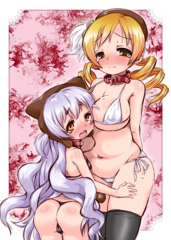 Tomoe Mami And Momoe Nagisa Mahou Shoujo Madoka Magica And 1 More