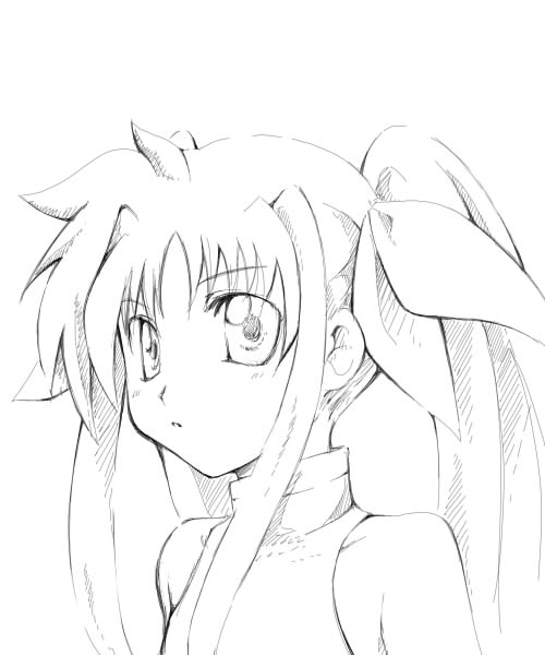 Fate Testarossa Lyrical Nanoha And 1 More Drawn By Jason Kaiten