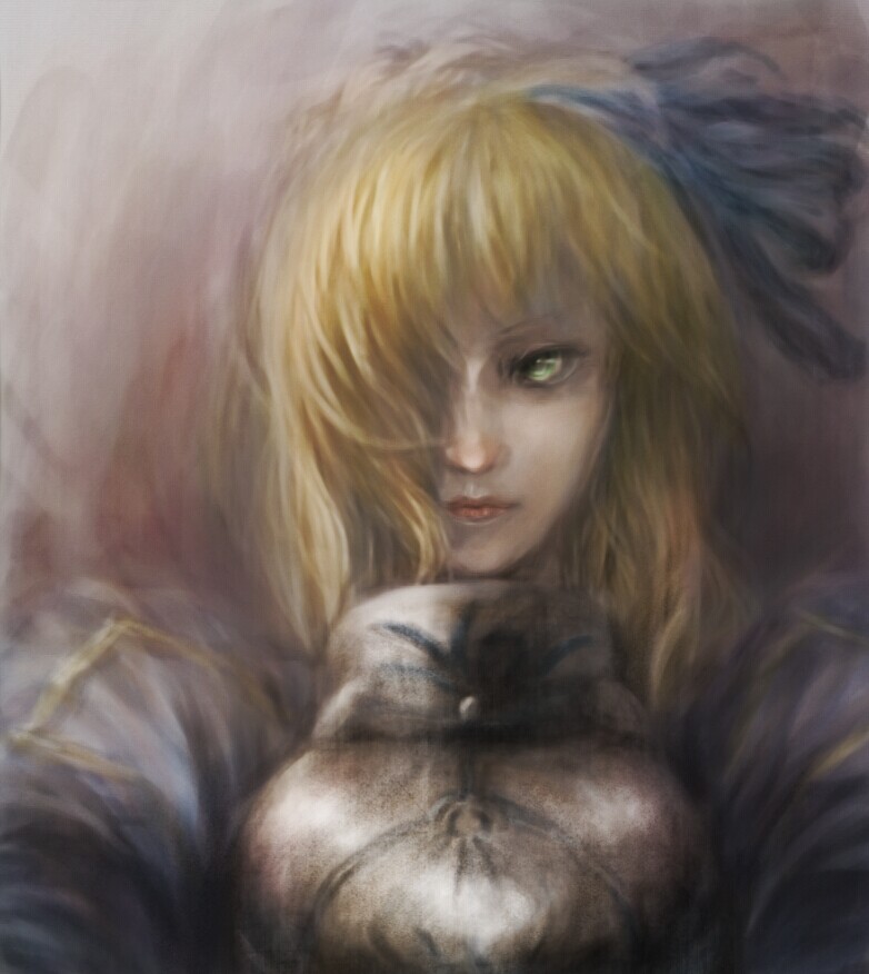 Artoria Pendragon And Saber Fate And 1 More Drawn By Sklong Live