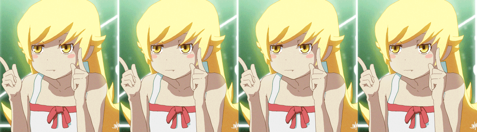 Oshino Shinobu Monogatari And 1 More Drawn By Justin Leyva Steamy