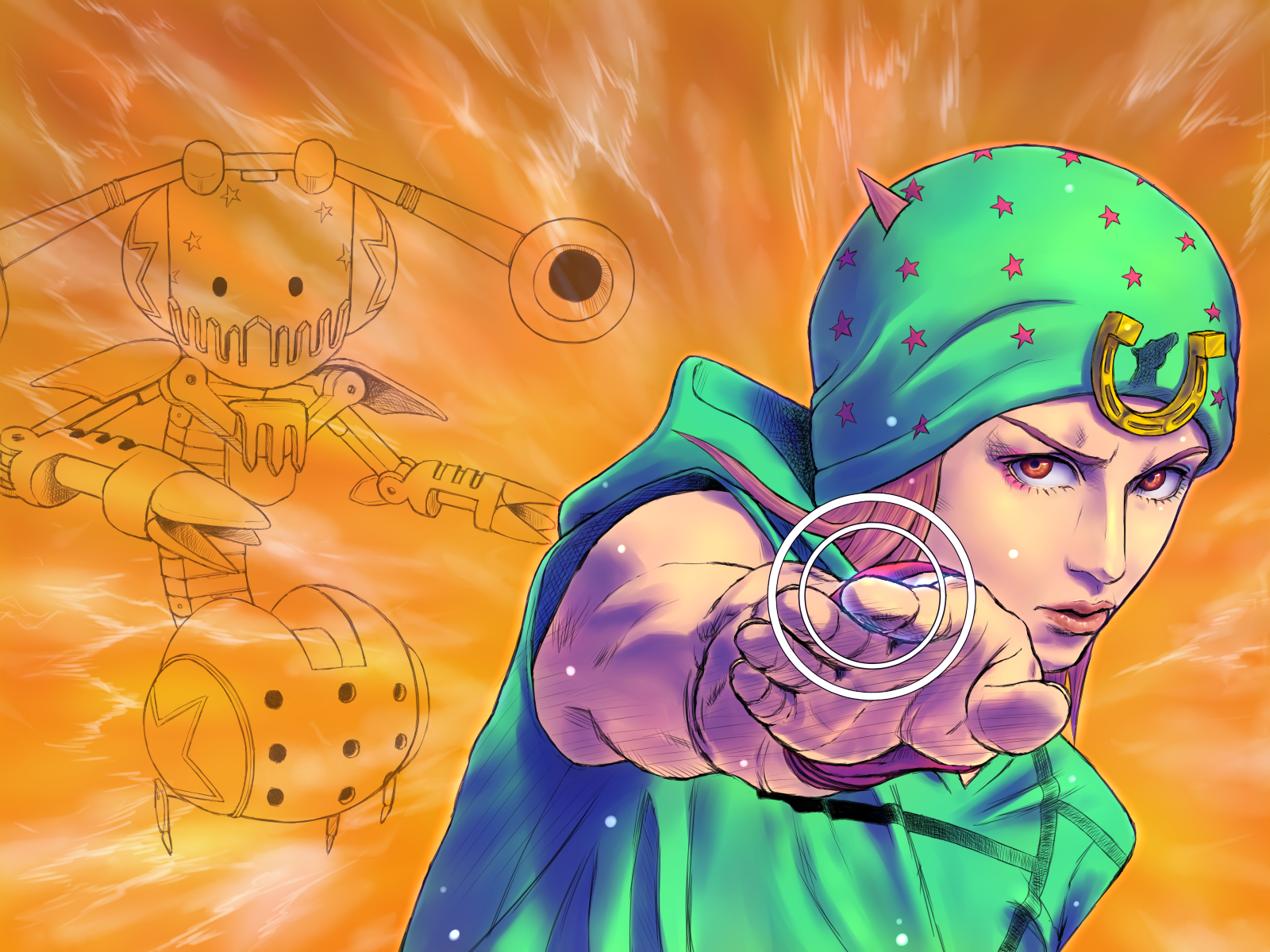Johnny Joestar And Tusk Act2 Jojo No Kimyou Na Bouken And 1 More