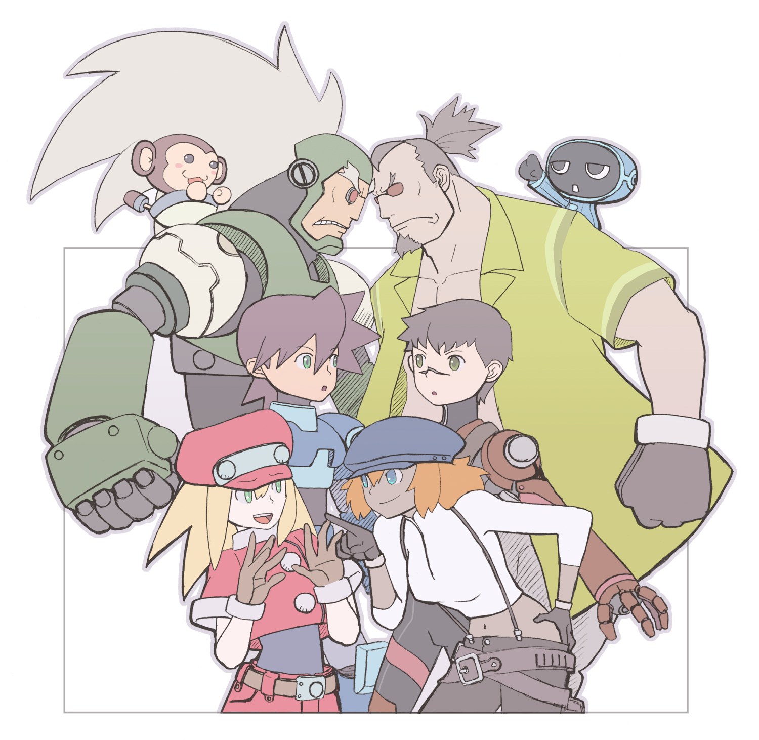 Roll Caskett Mega Man Volnutt Data Teisel Bonne Call And 2 More