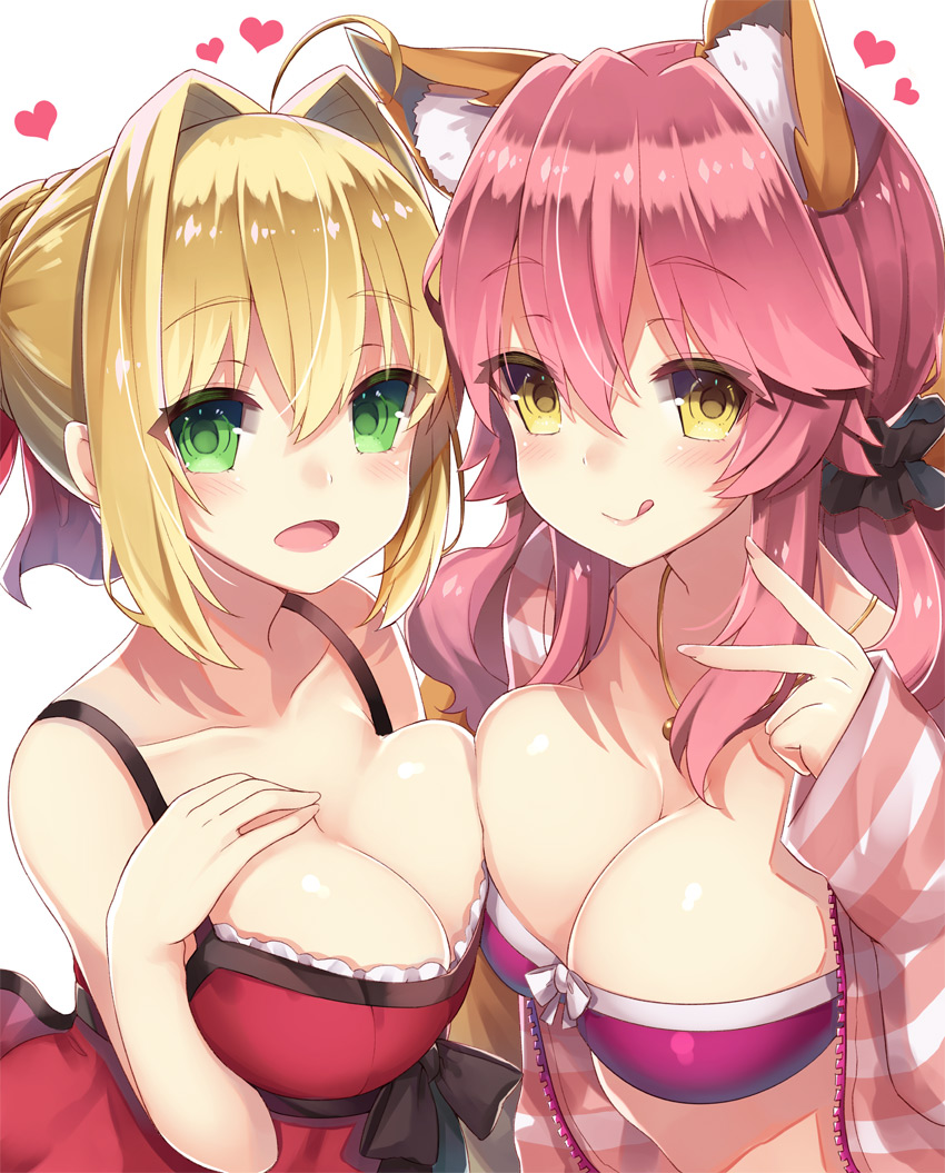 Tamamo Nero Claudius Tamamo No Mae Nero Claudius Tamamo No Mae And