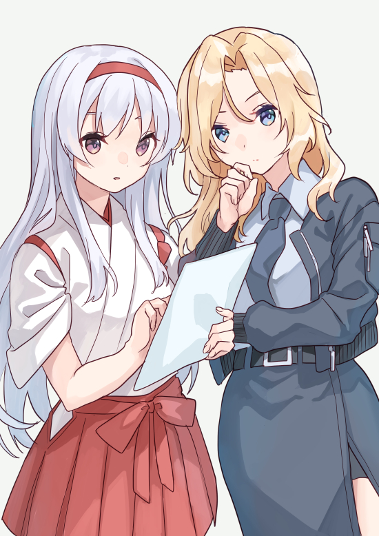 Shoukaku Hornet And Shoukaku Kai Ni Kantai Collection Drawn By