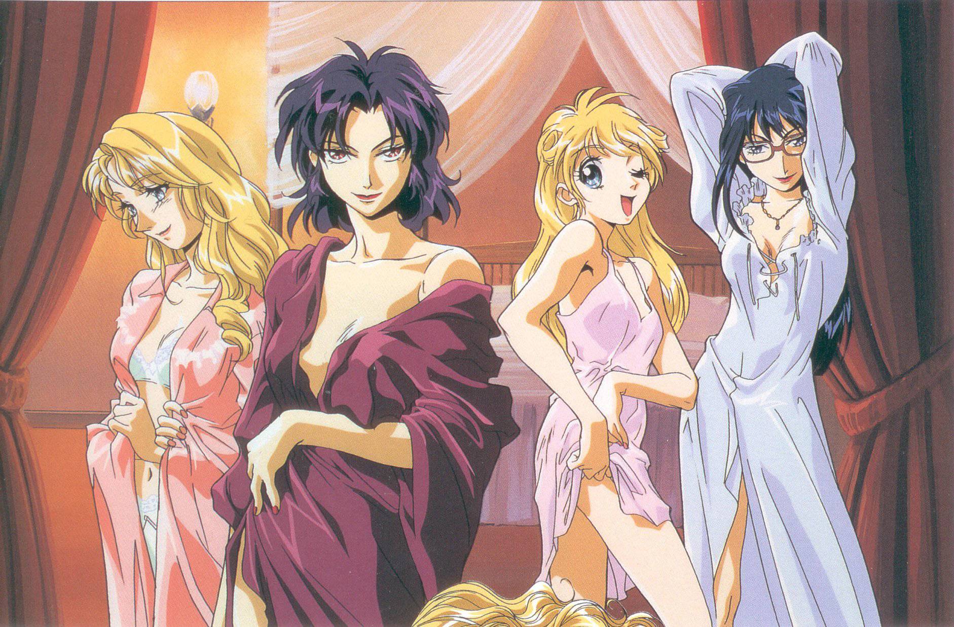 Cleo Everlastin Azalie Cait Sith Mariabella Everlastin And Stephanie Majutsushi Orphen
