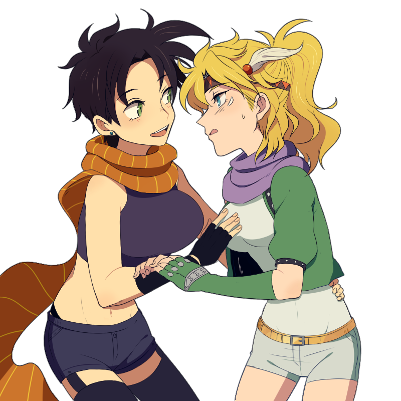 Joseph Joestar Joseph Joestar And Caesar Anthonio Zeppeli Jojo No