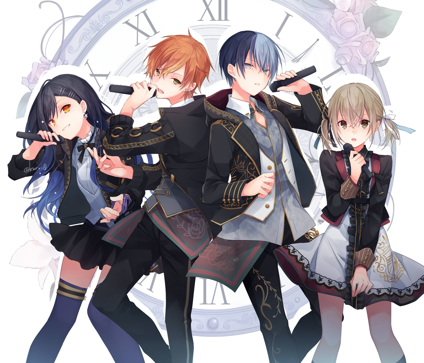 Azusawa Kohane Shinonome Akito Shiraishi An And Aoyagi Touya Project Sekai Drawn By Kuroi