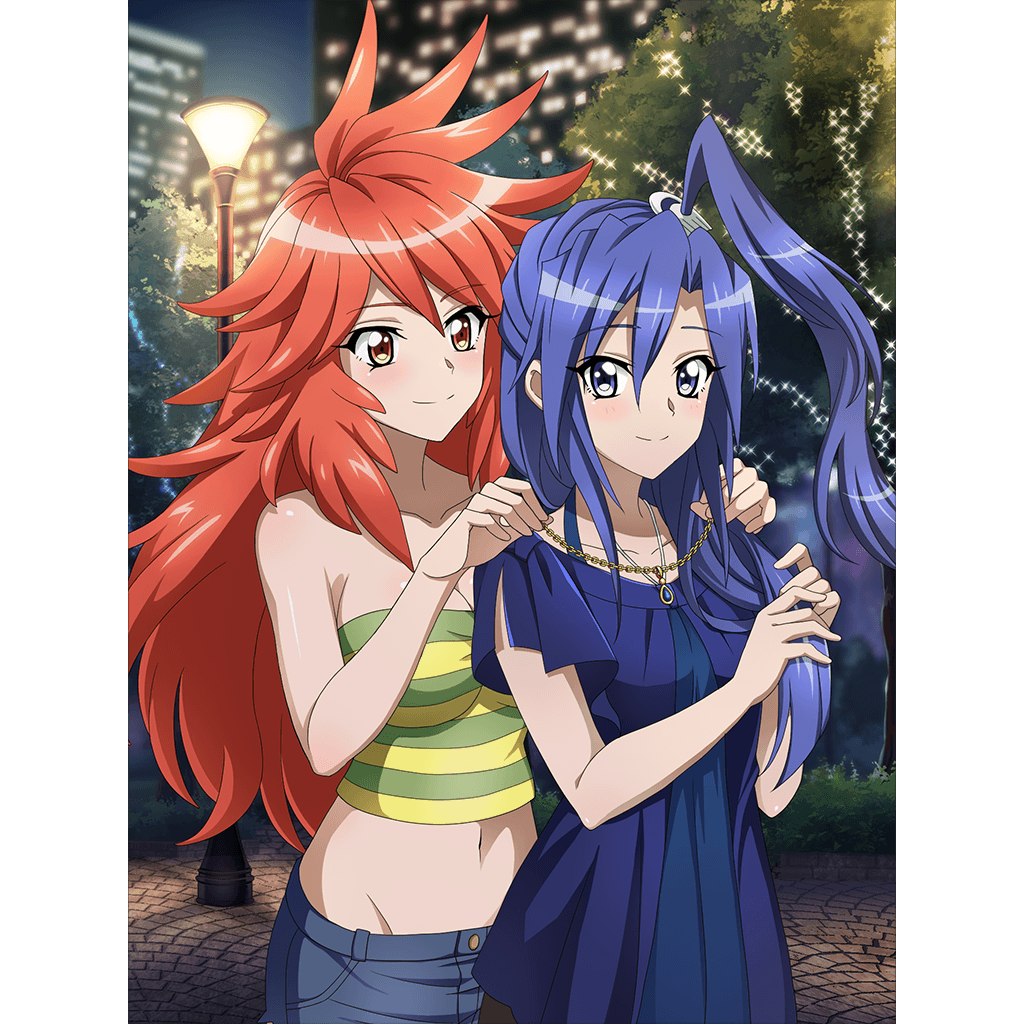 Kazanari Tsubasa And Amou Kanade Senki Zesshou Symphogear And 1 More