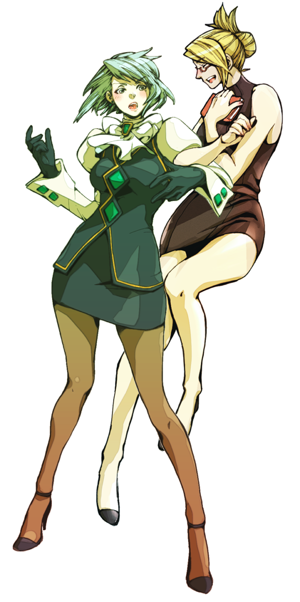 Franziska Von Karma And Adrian Andrews Ace Attorney And 1 More Drawn