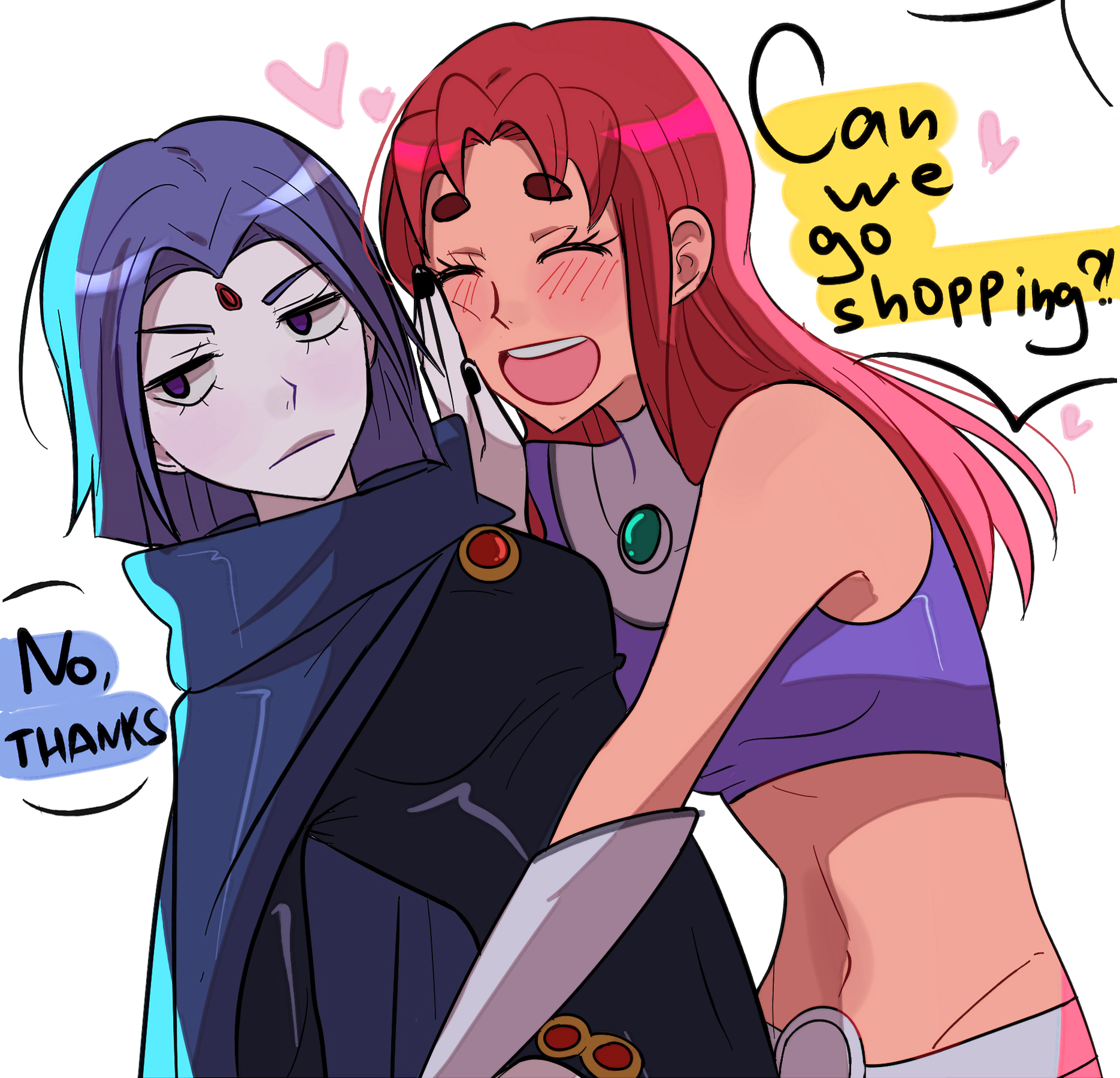 Teen Titans Raven No Hood