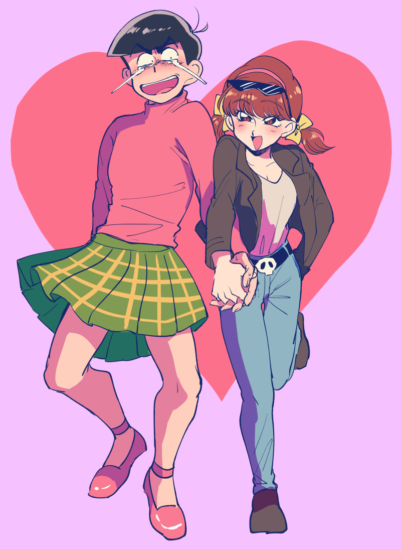 Matsuno Karamatsu And Yowai Totoko Osomatsu San And 1 More Drawn By