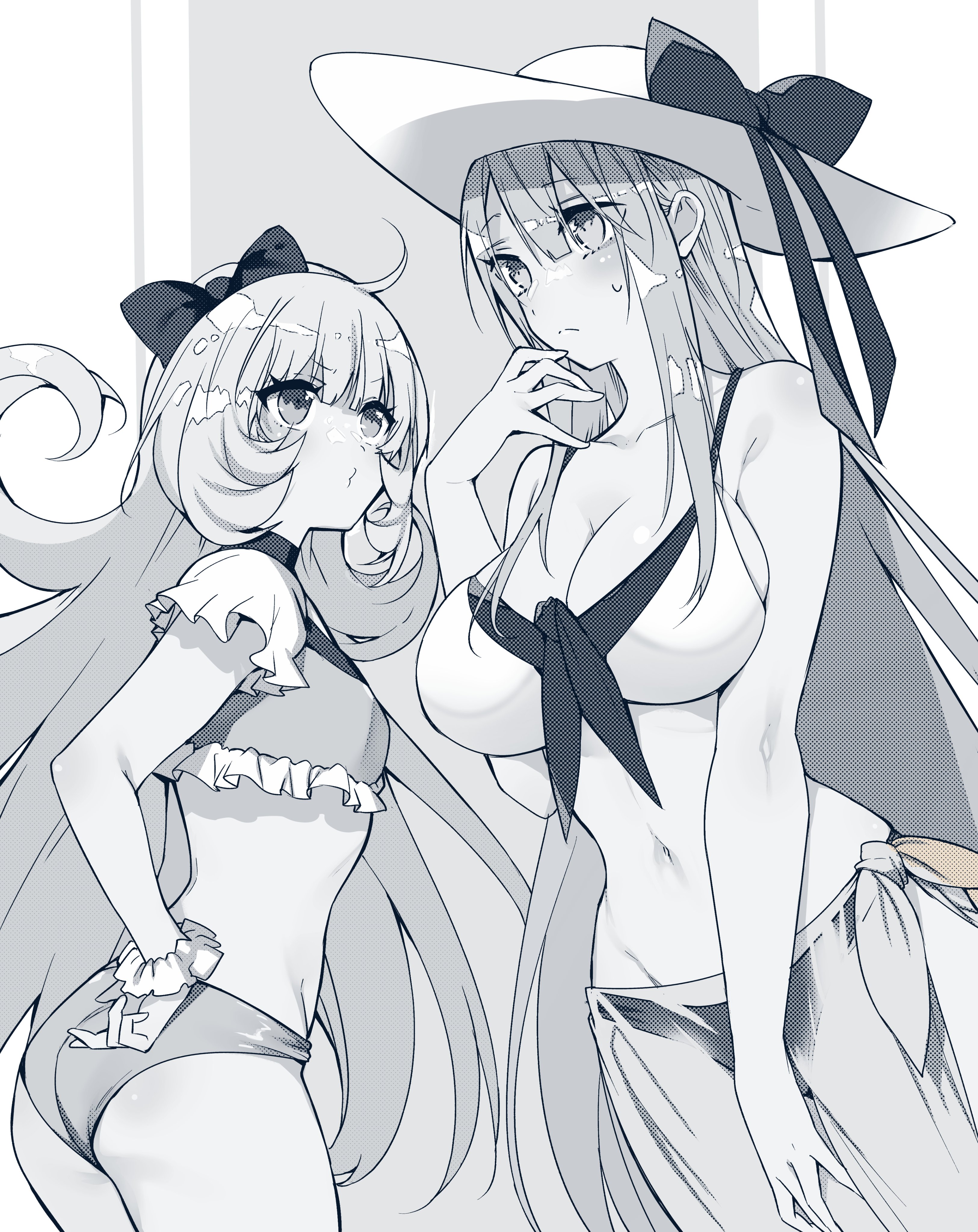 Mylene Rafa Holfort And Marie Fou Lovan Otome Gee Sekai Wa Mob Ni Kibishii Sekai Desu Drawn By