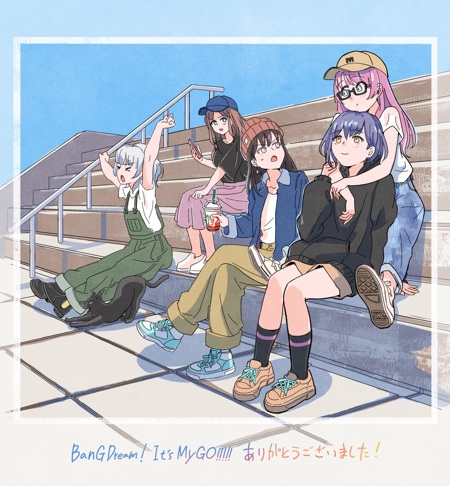 Chihaya Anon Nagasaki Soyo Shiina Taki Takamatsu Tomori And Kaname