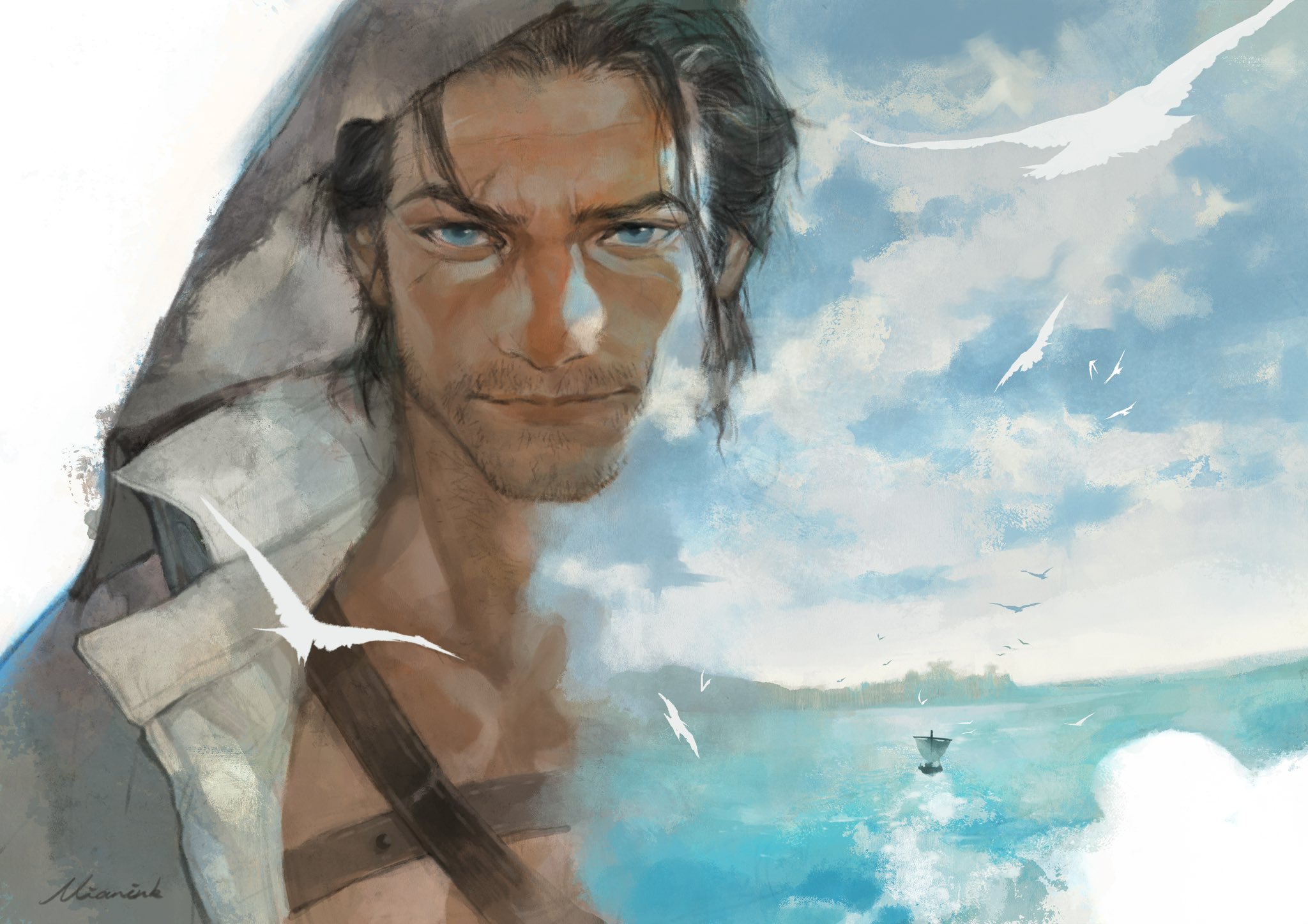 Warrior Of Light And Adventurer Final Fantasy And 2 More Drawn By