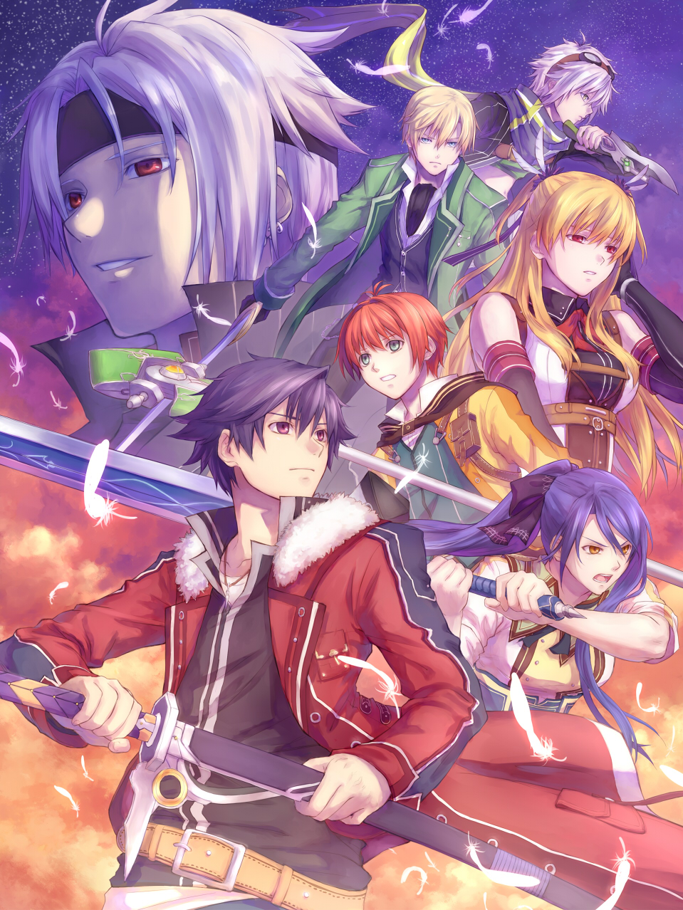 Rean Schwarzer Alisa Reinford Fie Claussell Laura S Arseid Crow Armbrust And 2 More Eiyuu