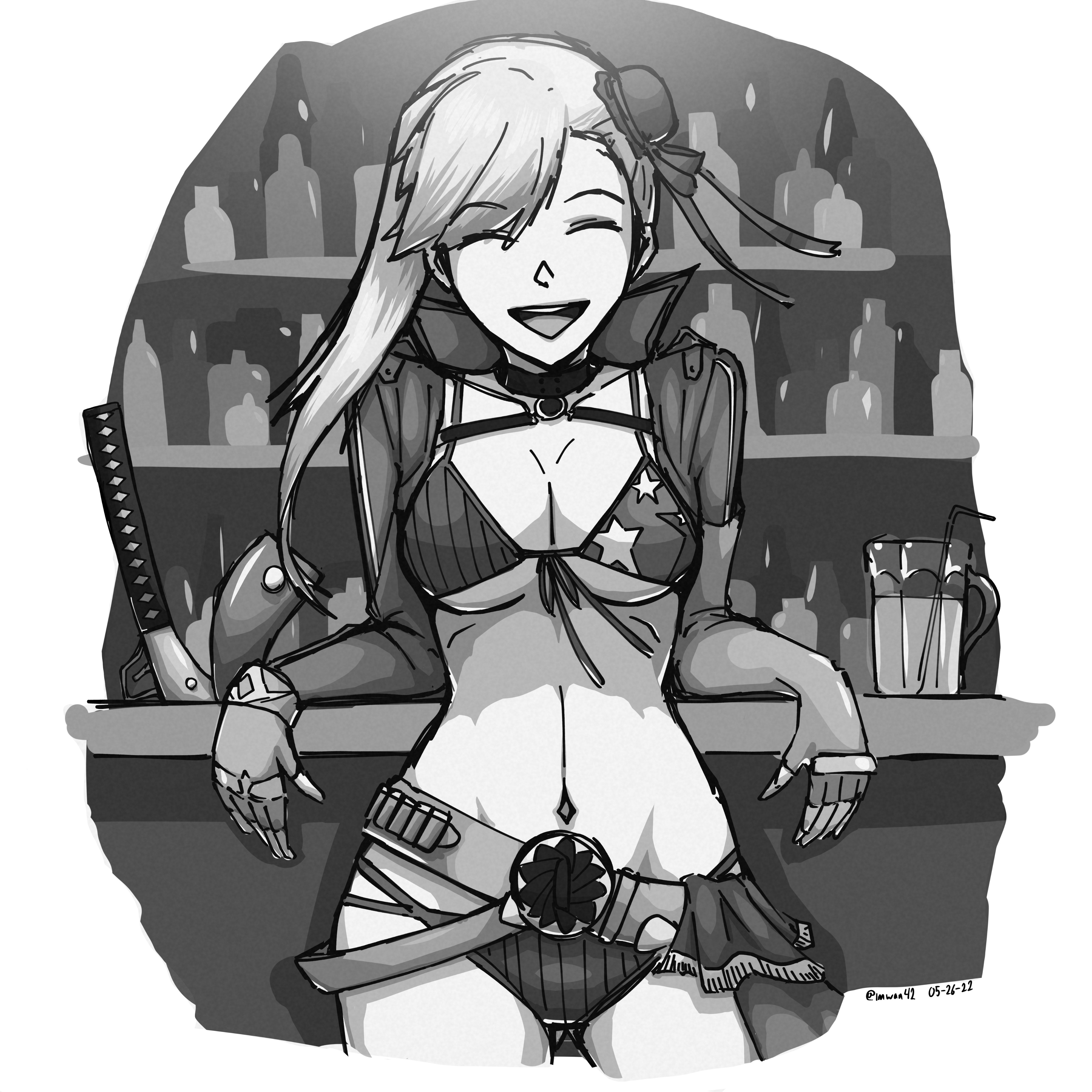 Miyamoto Musashi Miyamoto Musashi And Miyamoto Musashi Fate And 1 More Drawn By Wanimwan42
