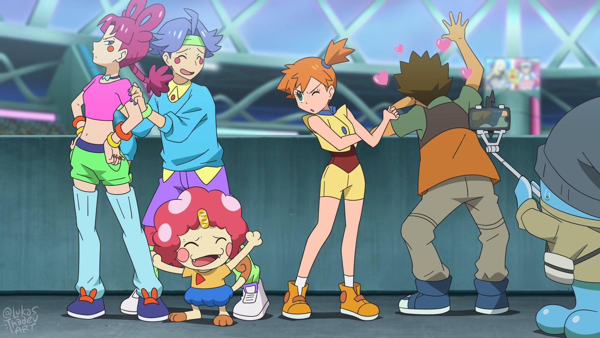 Misty Rotom Jessie James Meowth And 3 More Pokemon And 4 More Drawn By Lukasthadeu