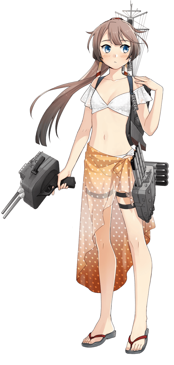 Kazagumo Kazagumo Kai Ni And Kazagumo Kai Ni Kantai Collection