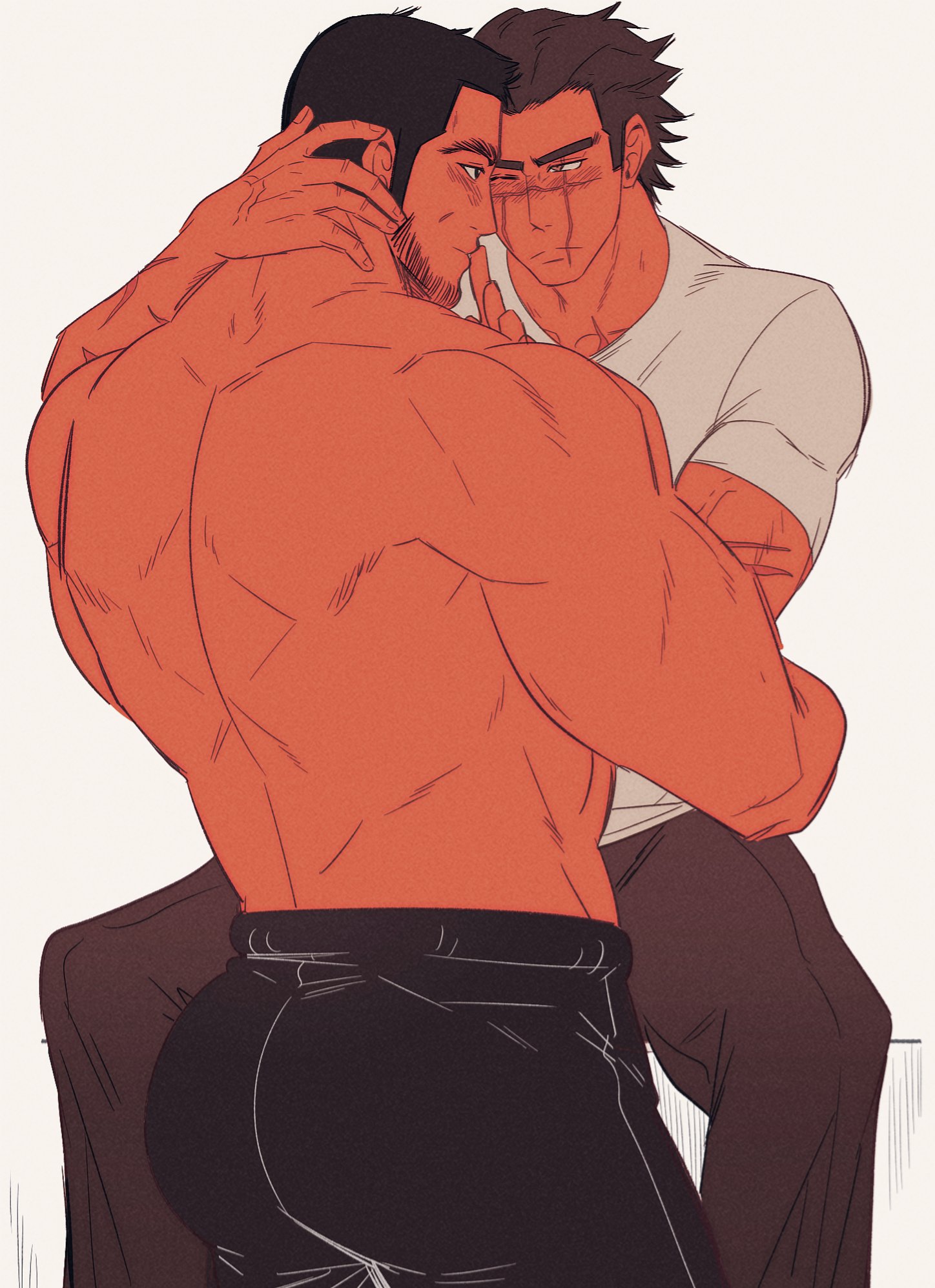 Sugimoto Saichi And Tanigaki Genjirou Golden Kamuy Drawn By Kon Likes