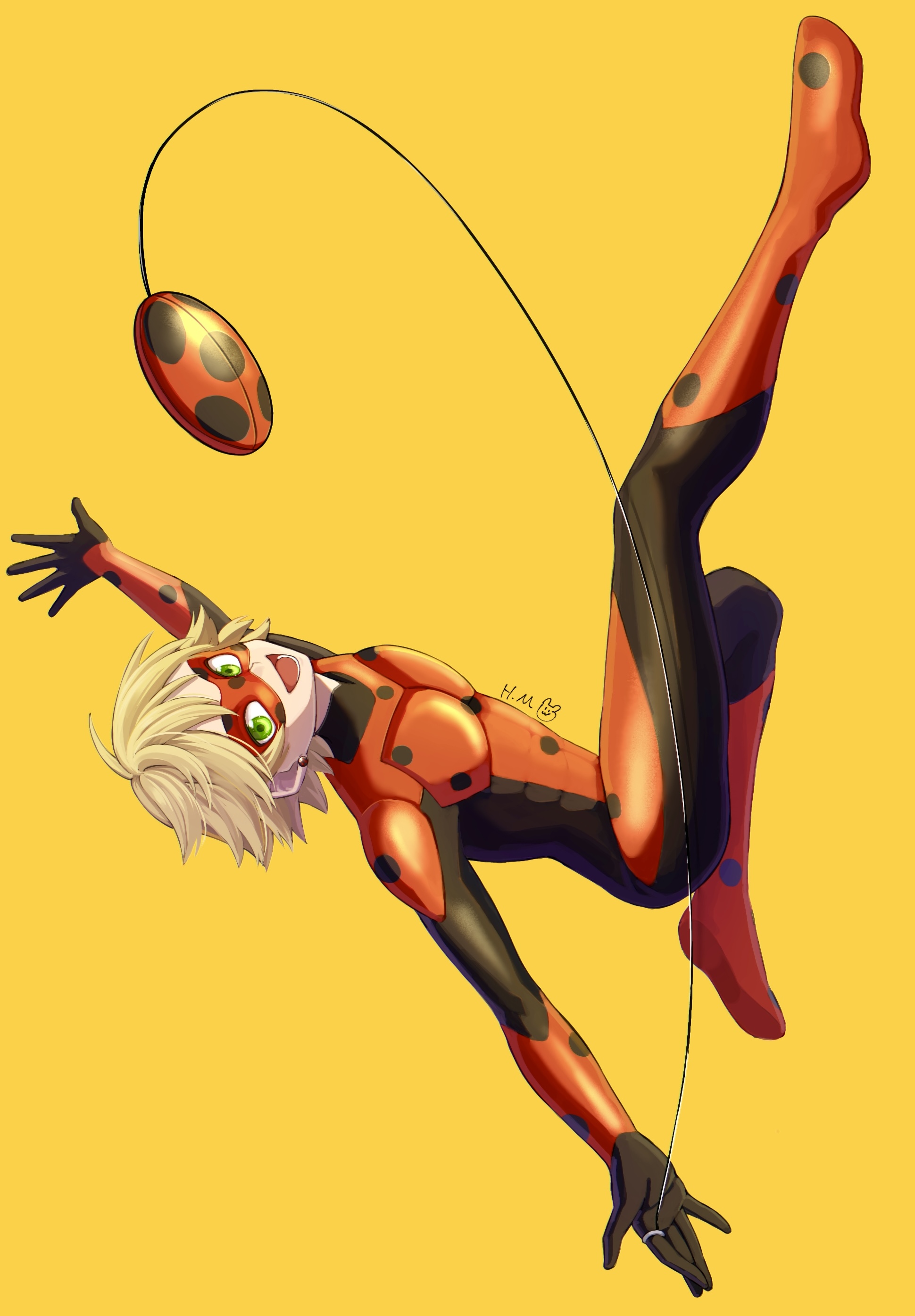 Ladybug And Adrien Agreste Miraculous Ladybug Drawn By Hm89509321